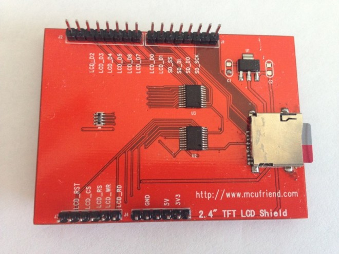 Touch Screen Shield for Arduino UNO – misc.ws